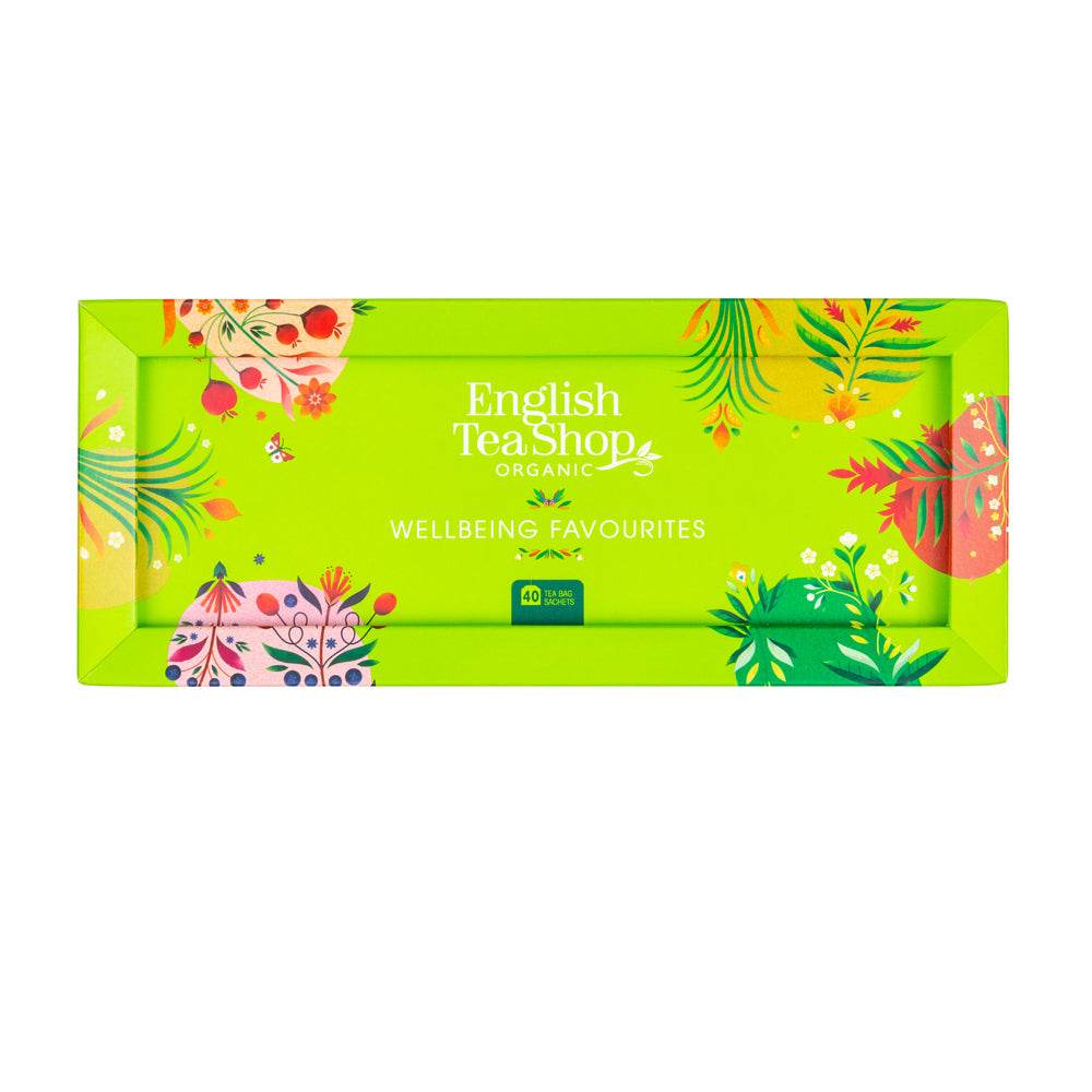 Wellbeing Favourites - 40 Tea Sachet Gift Pack – The English Tea Shop