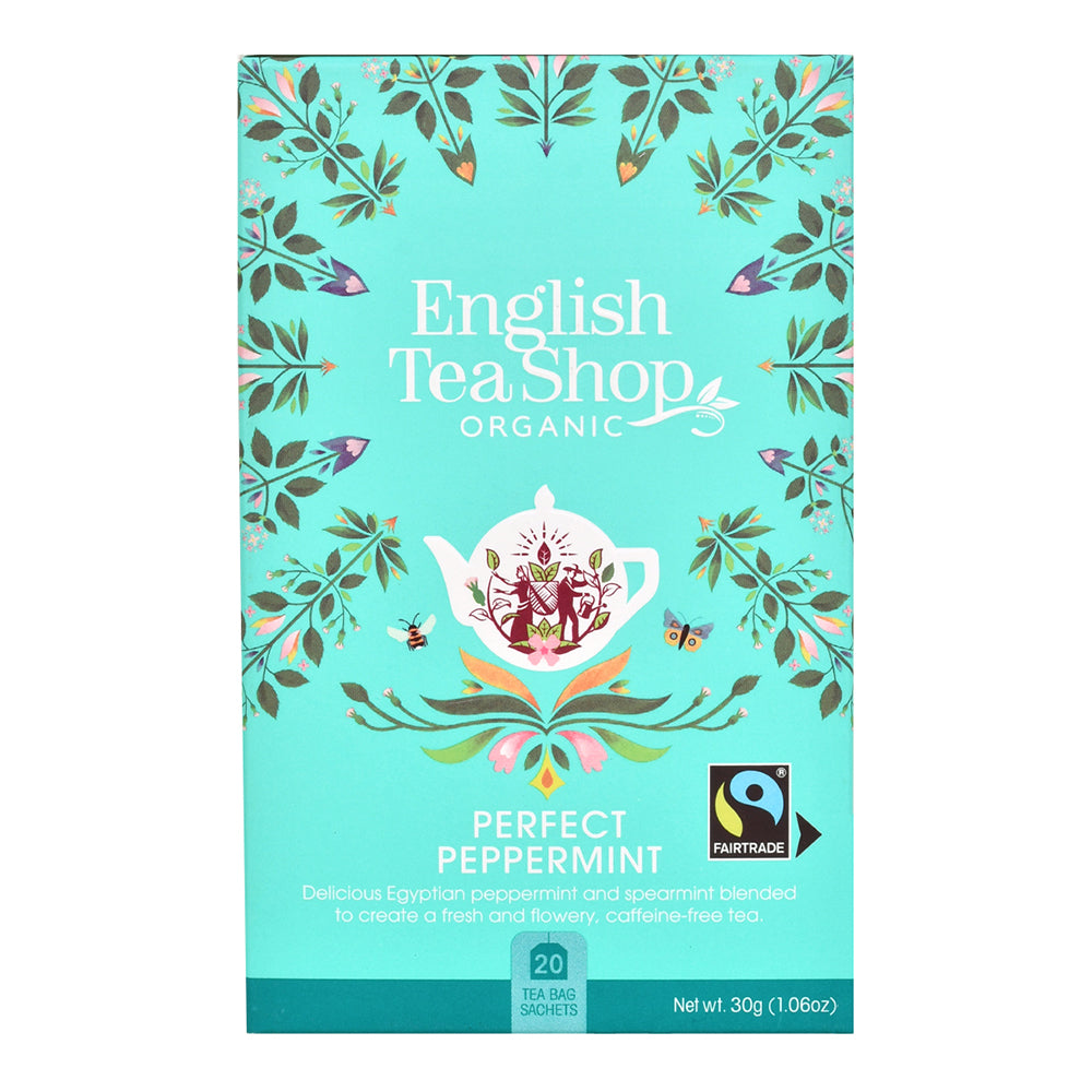 Perfect Peppermint- 20 Sachet Tea Bags – The English Tea Shop