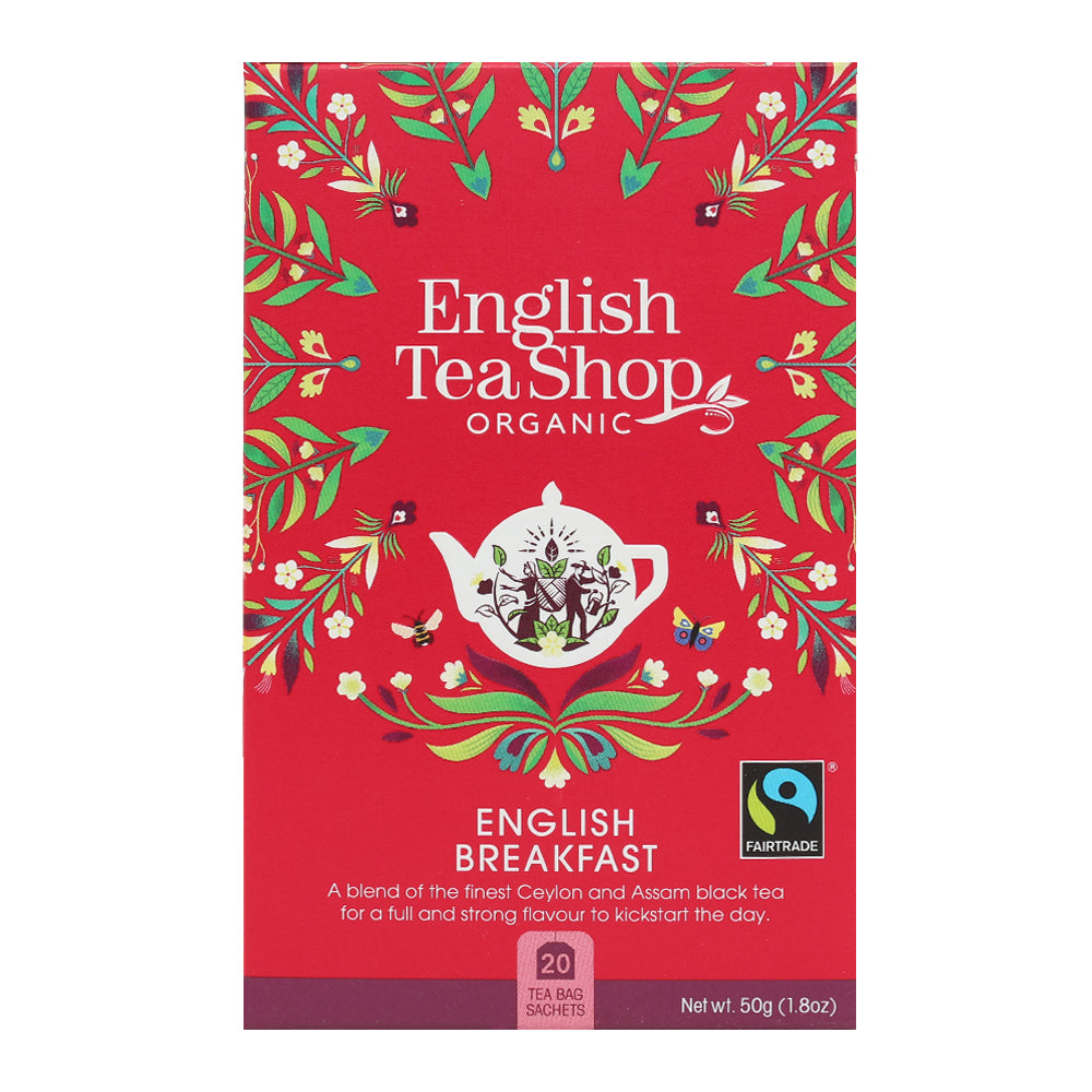 English Breakfast - 20 Tea Sachets – The English Tea Shop