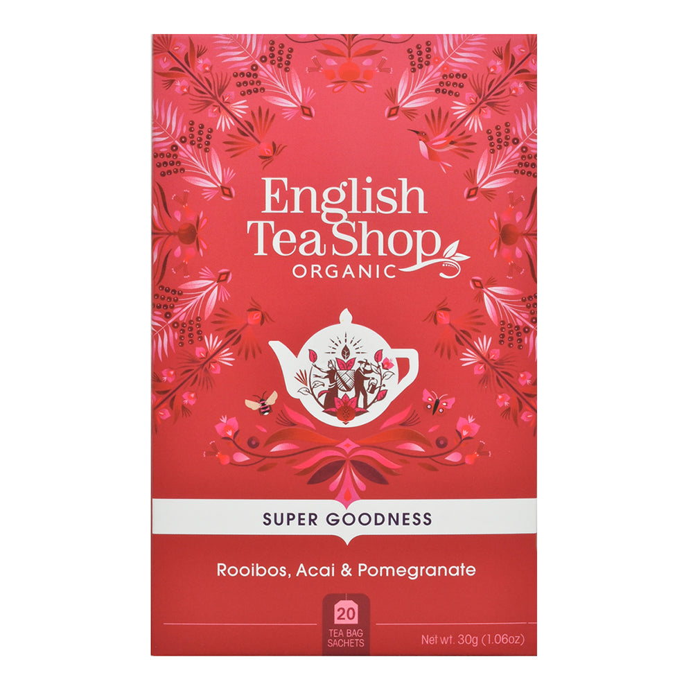 Rooibos, Acai & Pomegranate - 20 Tea Sachets – The English Tea Shop